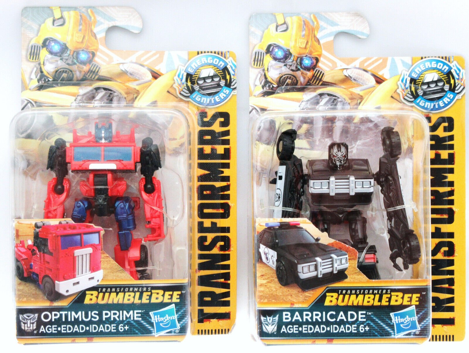 Optimus Prime & Barricade ~ Transformers ~ Energon Igniters - Candy ...