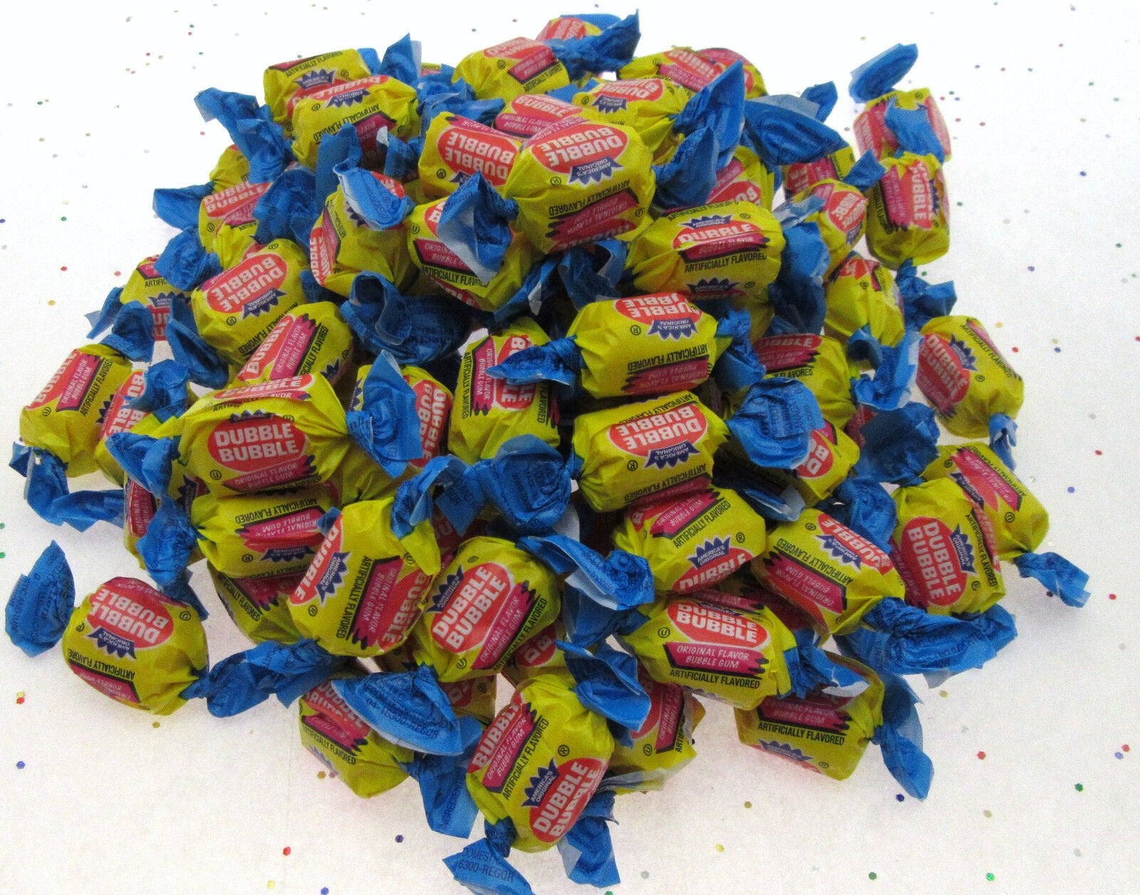 Dubble Bubble Original Double Bubble Gum Chewing 16oz ~ One Pound swee ...