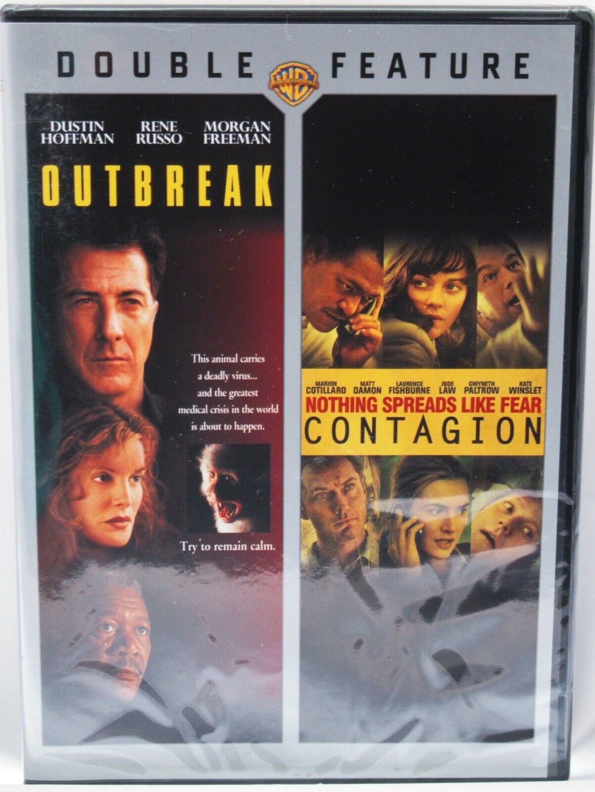 Outbreak 1995 & Contagion 2011 ~ YOU MUST WATCH! ~ Movie ~ New DVD ...