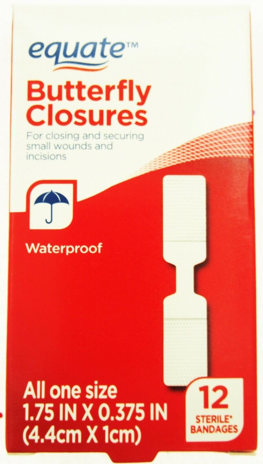 Butterfly Closures ~ Waterproof Sterile Bandages wounds soars incision ...