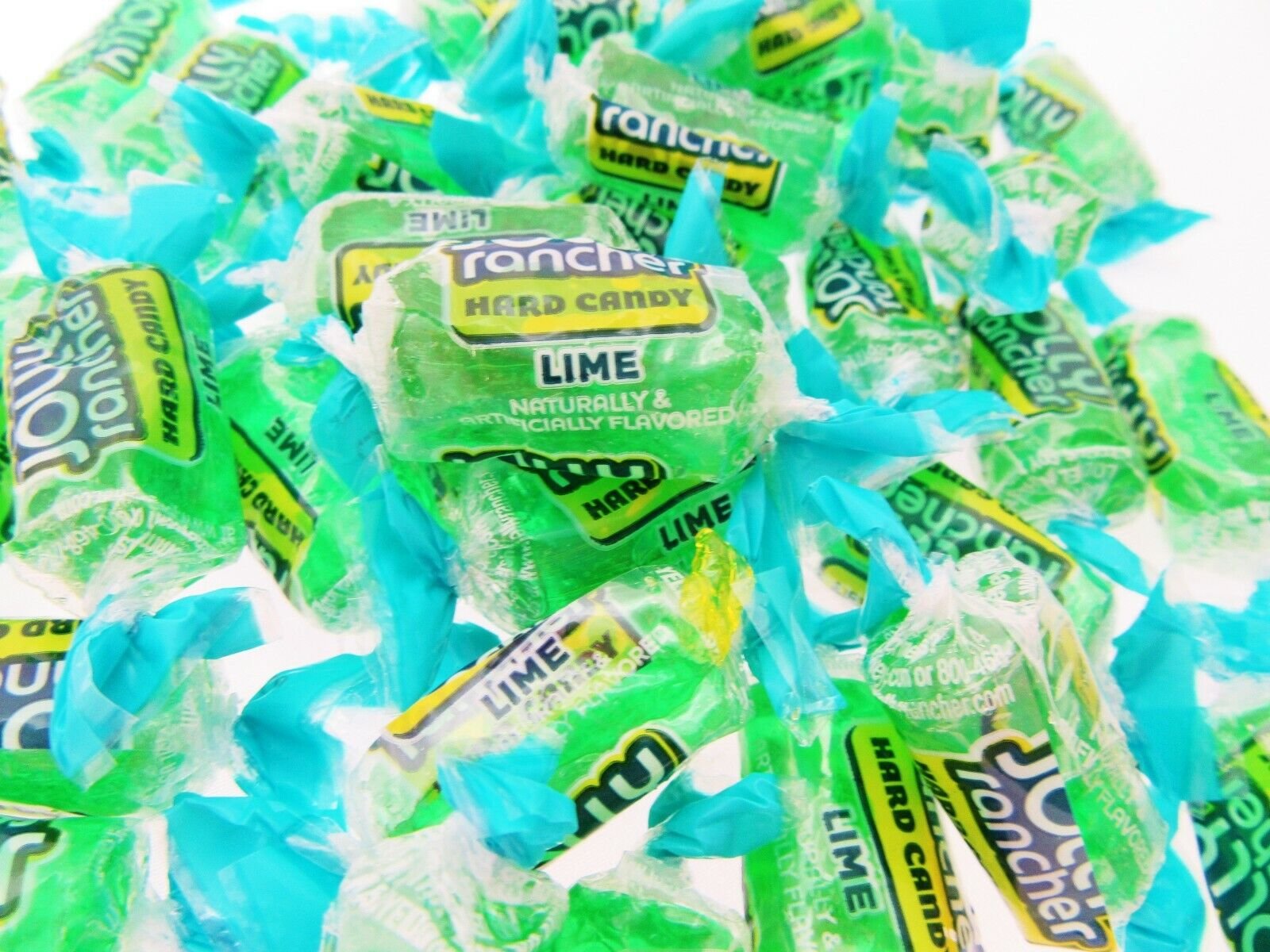 Jolly Rancher LIME - 8oz Hard candy candies Half Pound Sweet ~ NEW FLA ...