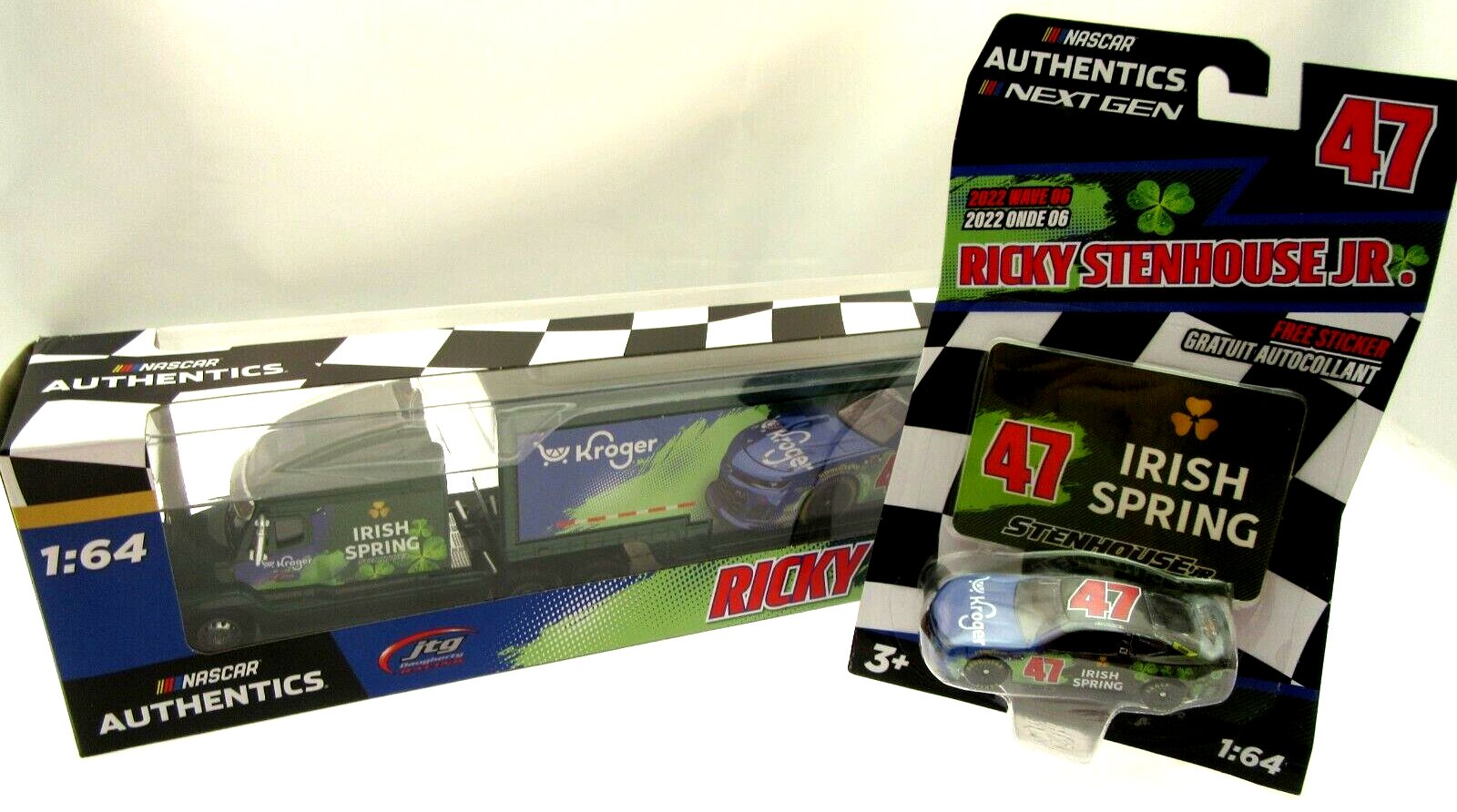 Ricky Stenhouse Jr ~ Irish Springs ~ Rig & Car ~ NASCAR Authentics ~ D ...