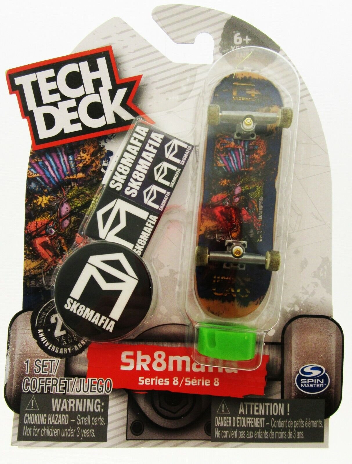 Tech Deck ~ sk8mafia ~ Skateboard / Fingerboard ~ Series 8 - Candy ...